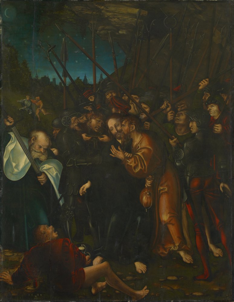 The Arrest of Christ by Lucas Cranach the Elder